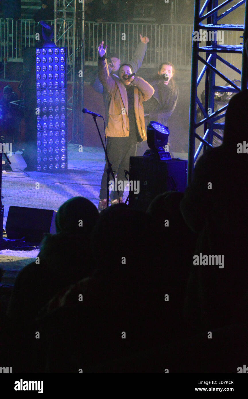 Speech by Russian rap group Kasta World Snowboard Tour GRAND PRIX DE ...