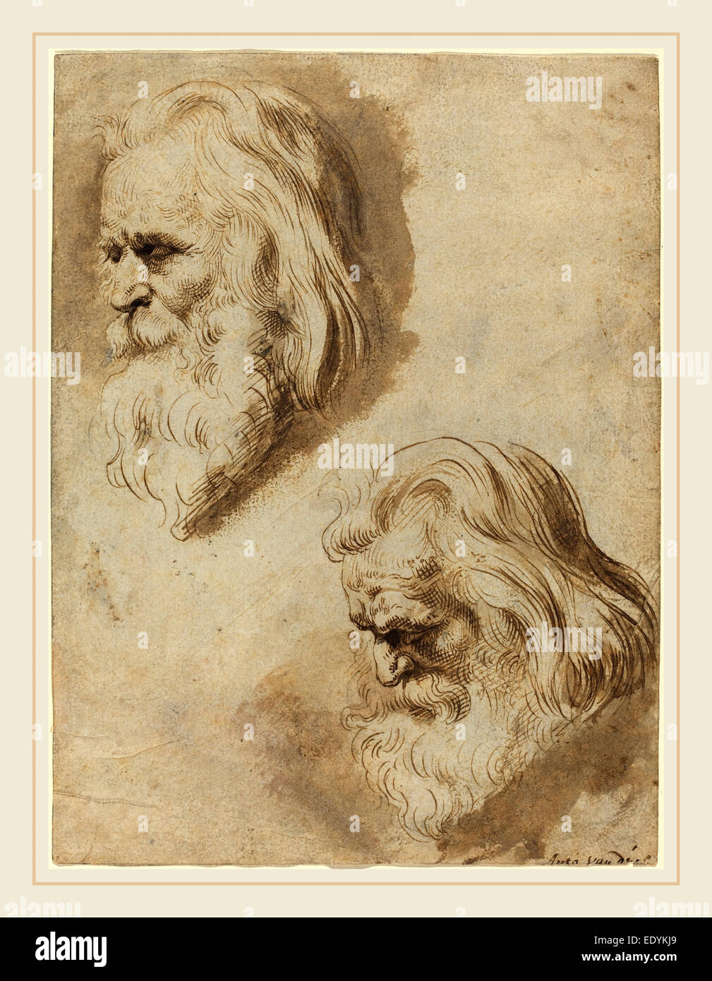 Paulus Pontius after Sir Peter Paul Rubens, Flemish (1603-1658), Two ...