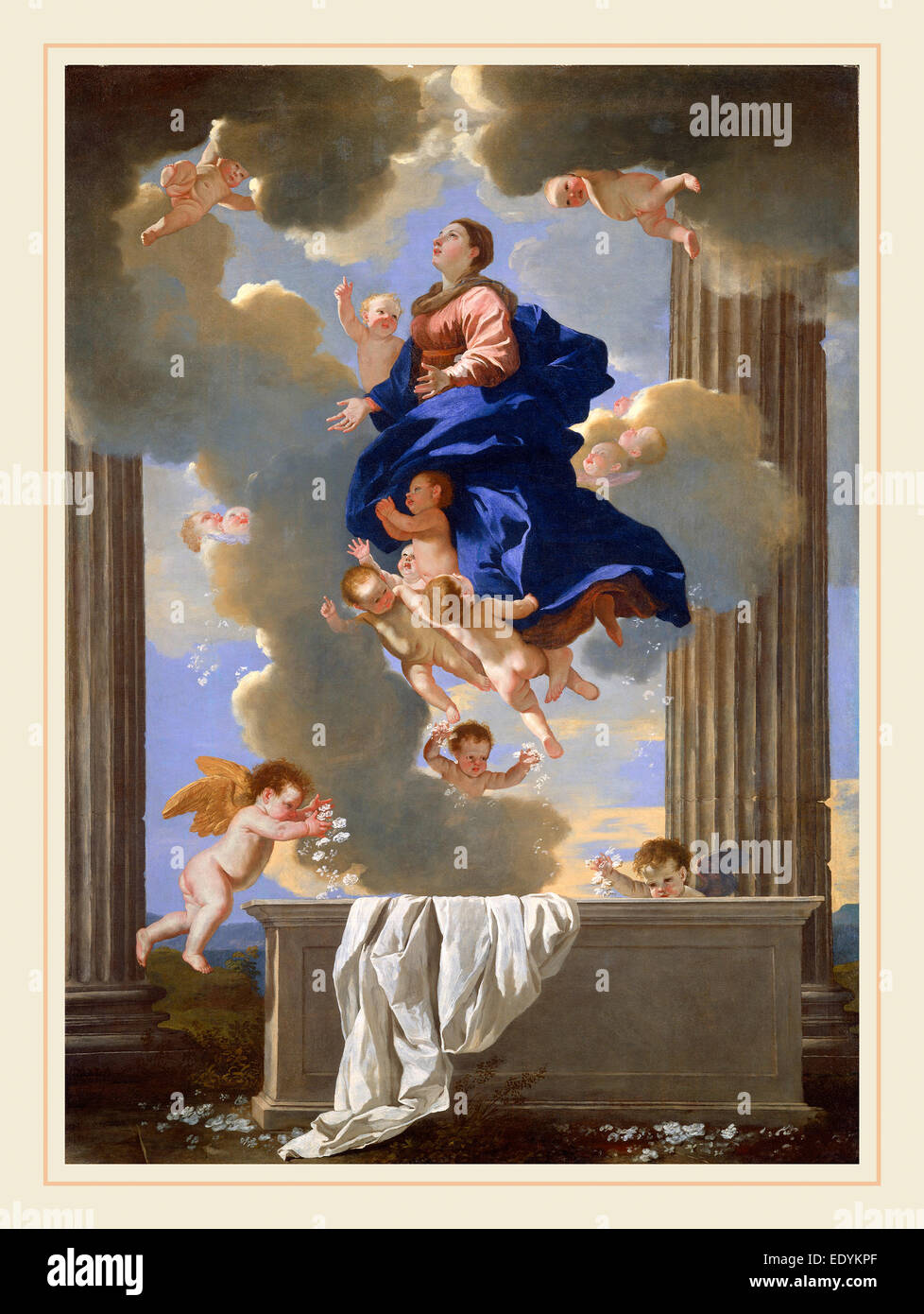 Nicolas Poussin, The Assumption of the Virgin, French, 1594-1665, c ...