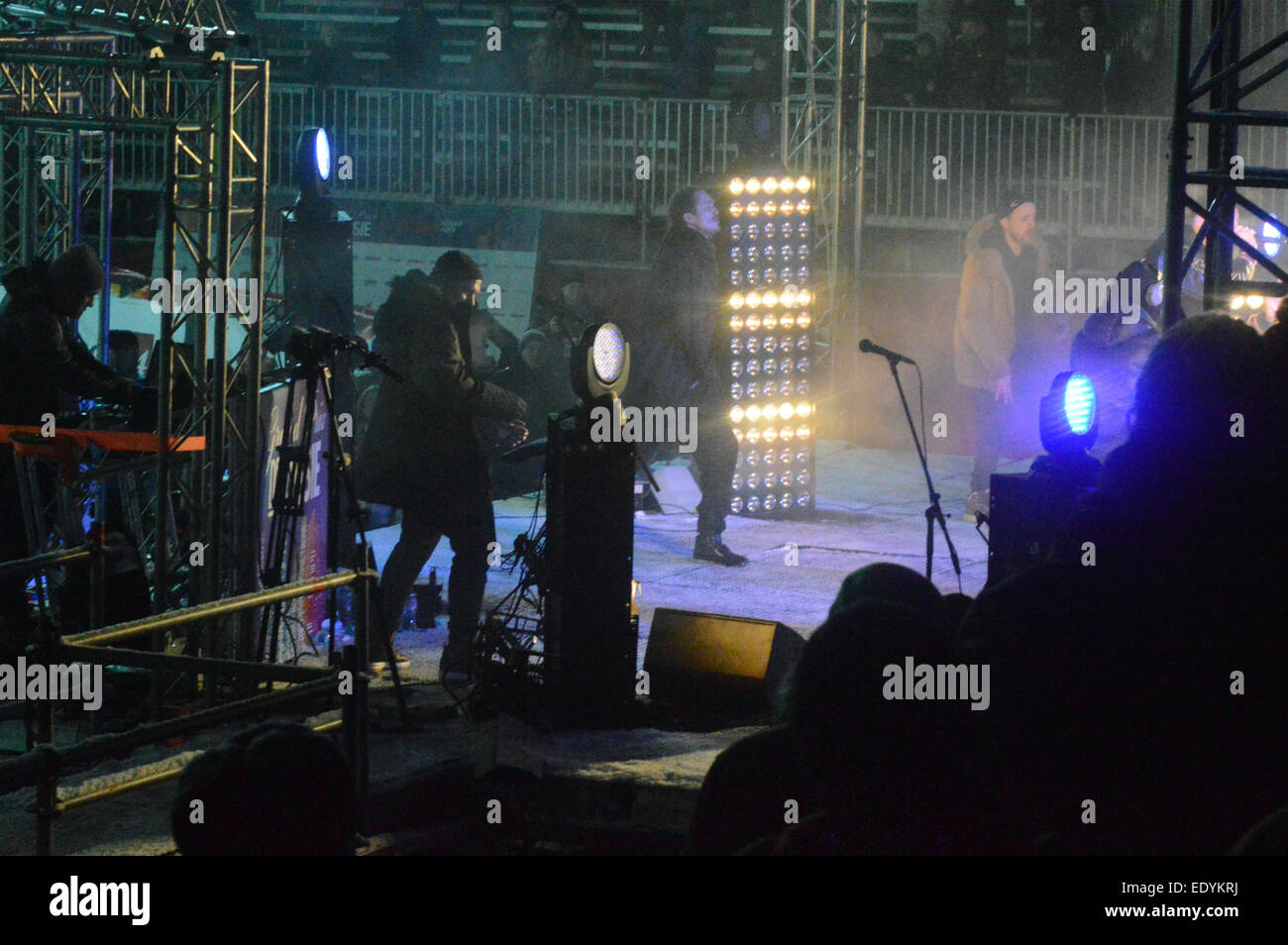 Speech by Russian rap group Kasta World Snowboard Tour GRAND PRIX DE ...