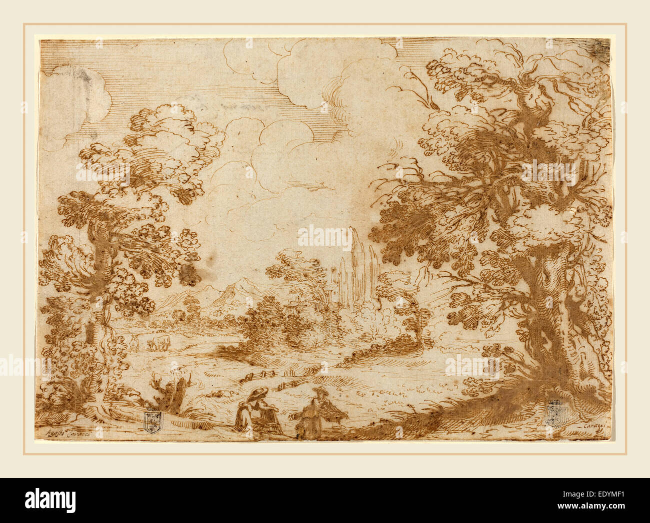 Agostino carracci hi-res stock photography and images - Alamy