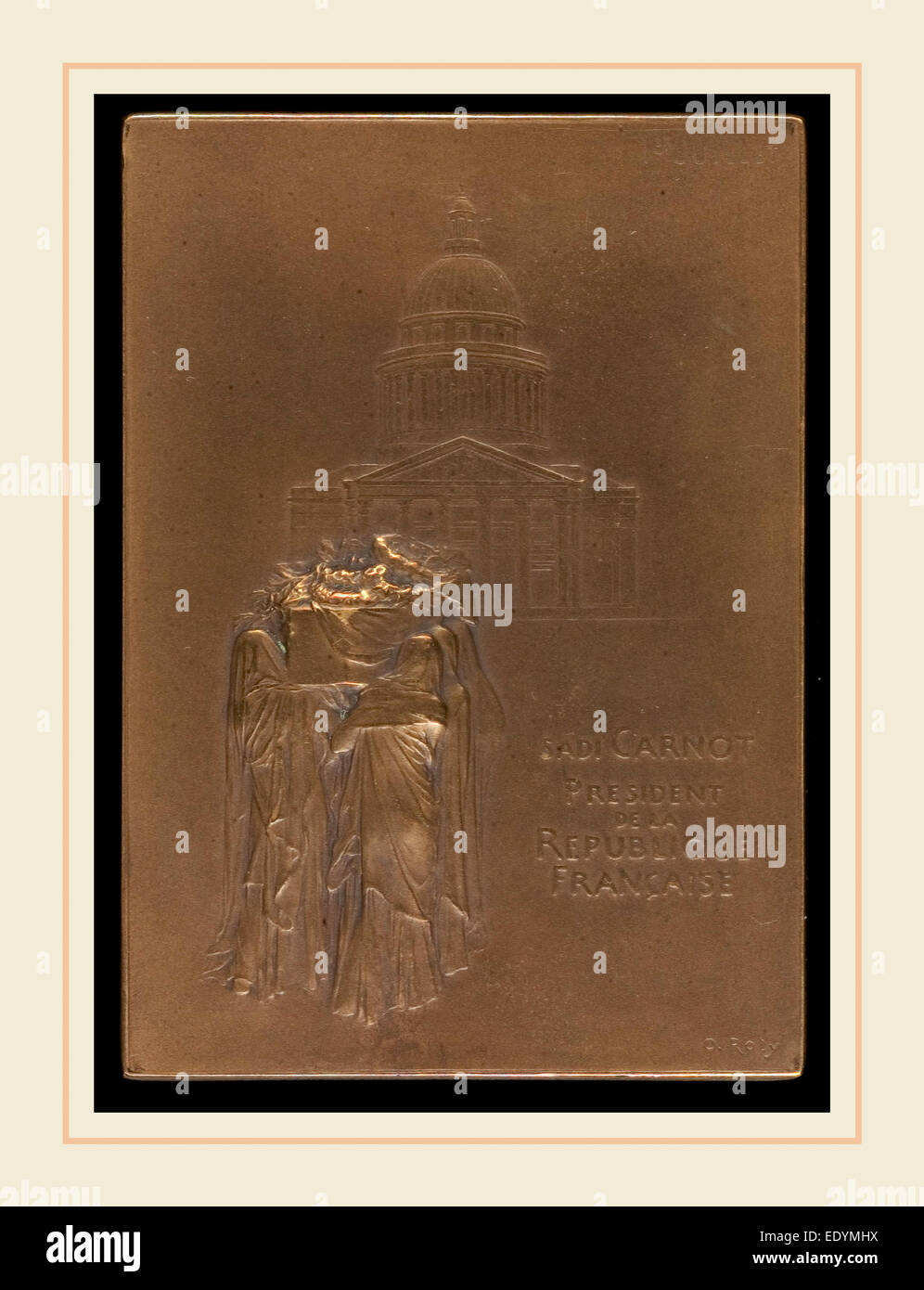 Louis-Oscar Roty, The Body of President Sadi Carnot Borne to the ...