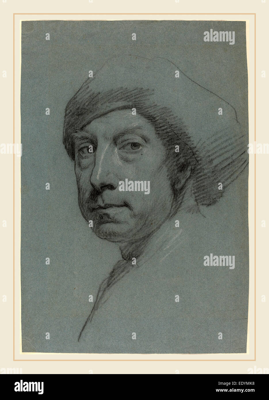 Jonathan Richardson, Sr.,English, (1665-1745), Self-Portrait Wearing a ...