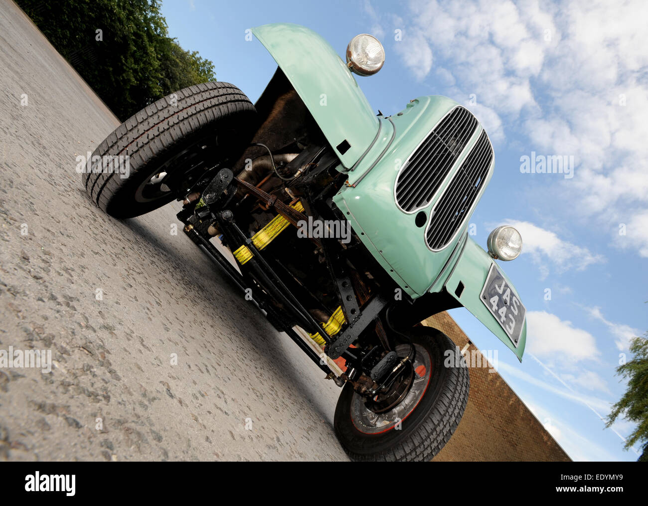 Ford Pop based Gasser dragster hot rod cars Stock Photo - Alamy