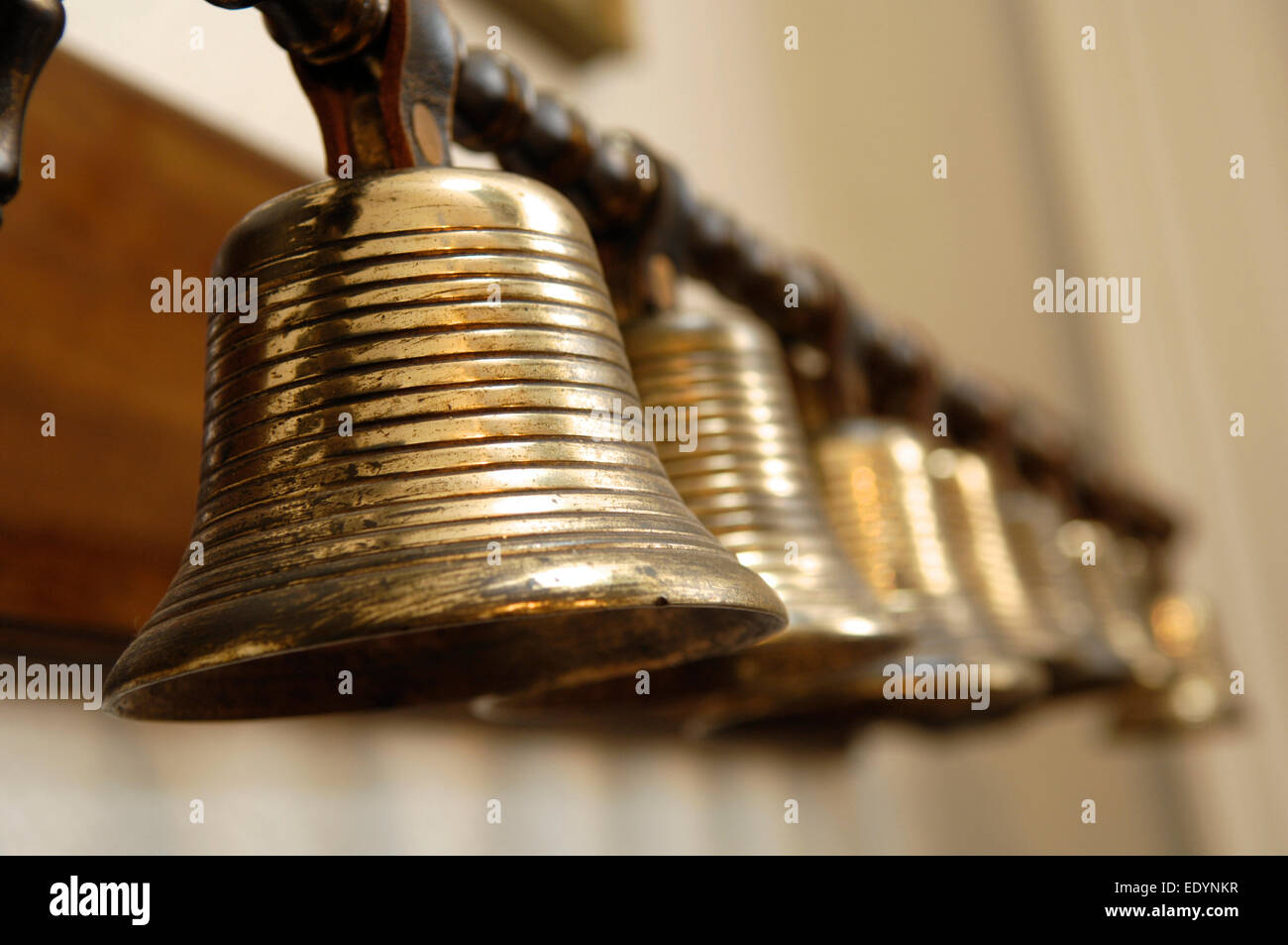 Row servants bell vintage old hi-res stock photography and images - Alamy