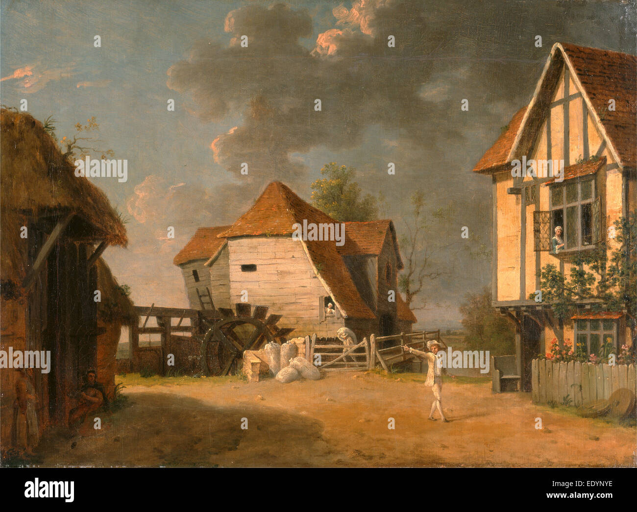 A Scene from 'The Maid of the Mill', John Inigo Richards, 1731-1810 ...