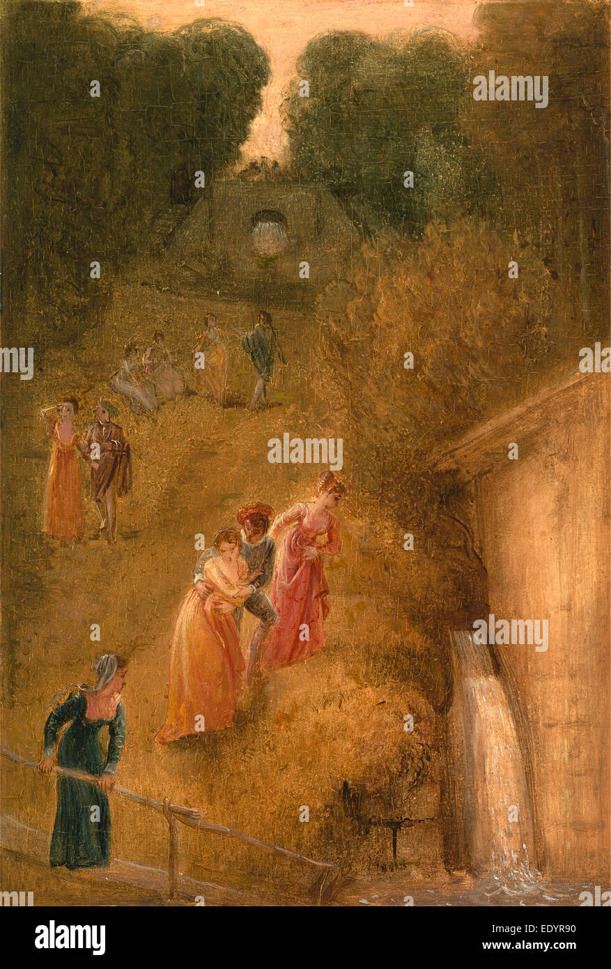 The Mill, Thomas Stothard, 1755-1834, British Stock Photo - Alamy