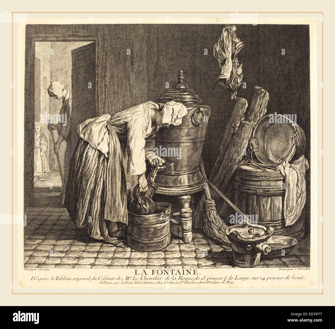 Charles-Nicolas Cochin I after Jean Siméon Chardin, French (1688-1754 ...