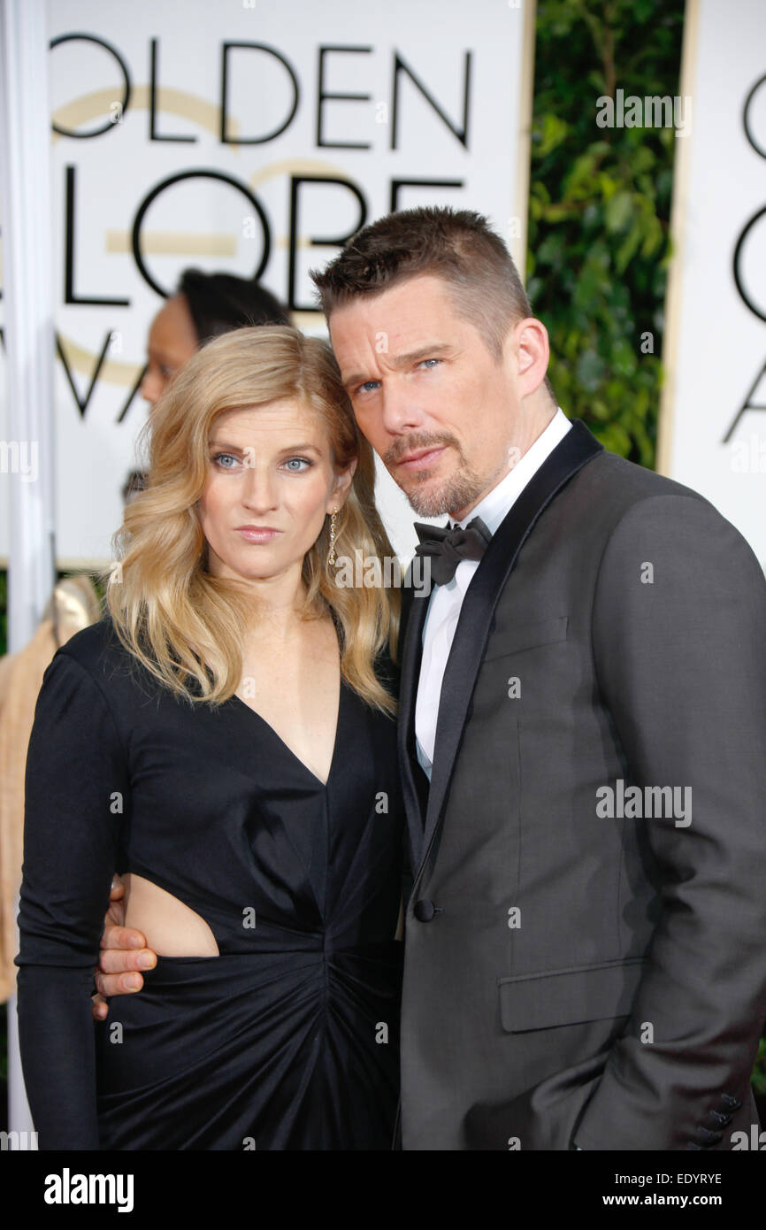 Ethan hawke and wife ryan hawke hi-res stock photography and images - Alamy