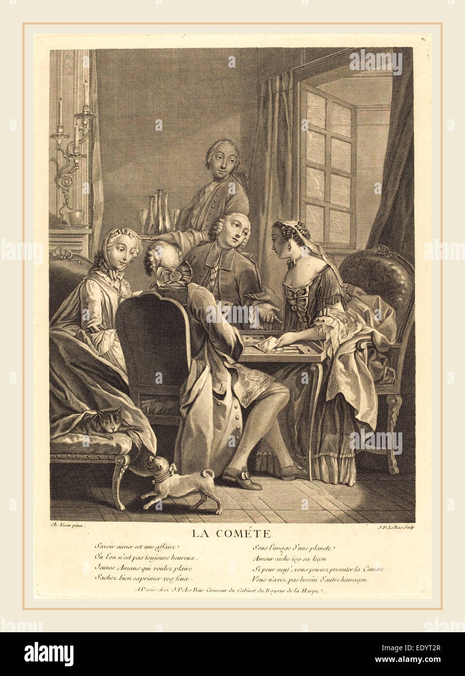 Jacques-Philippe Le Bas after Charles Eisen, French (1707-1783), La ...