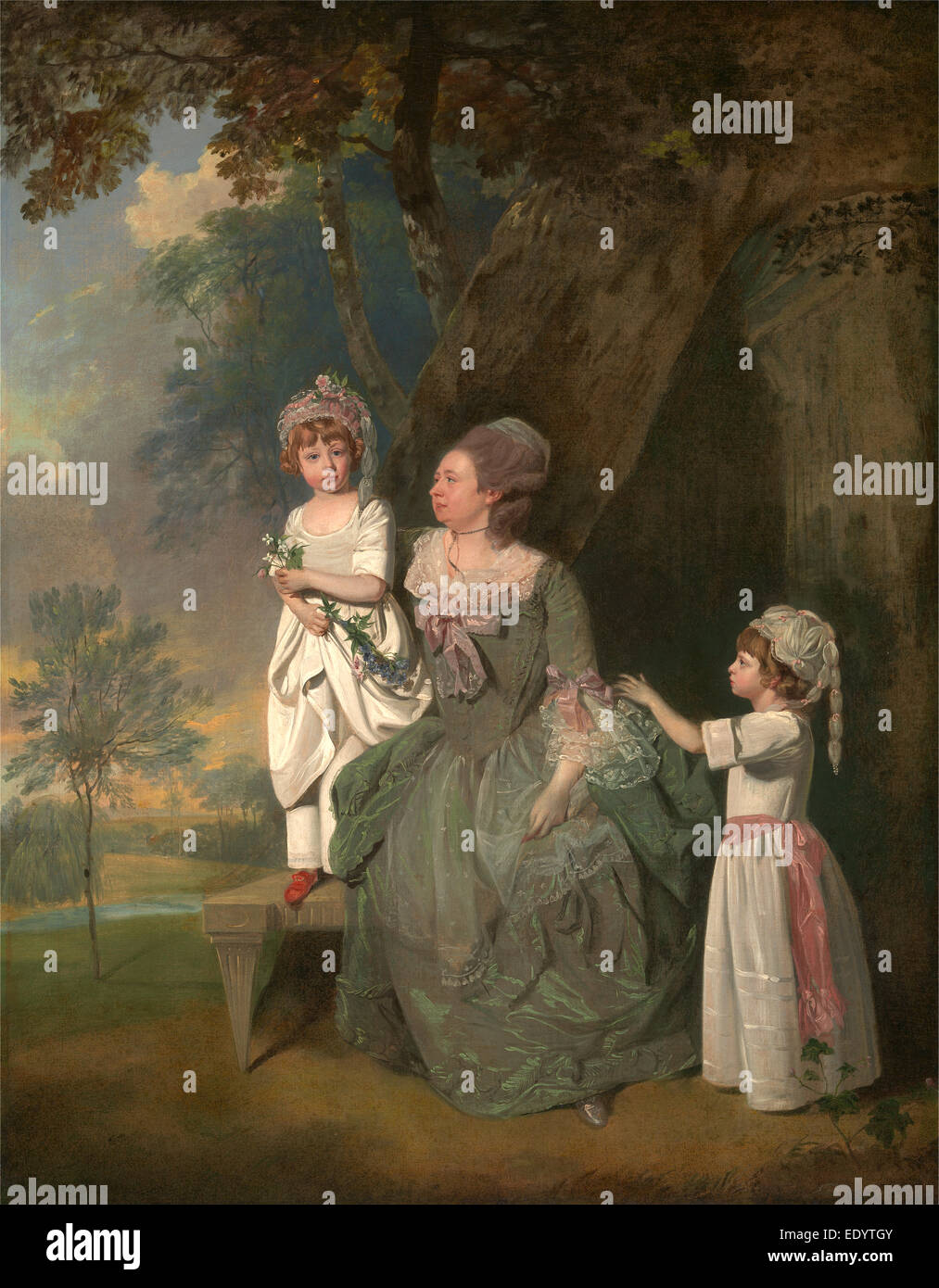 Mrs. Barclay and Her Children Mrs. Barclay and her daughters, Francis ...