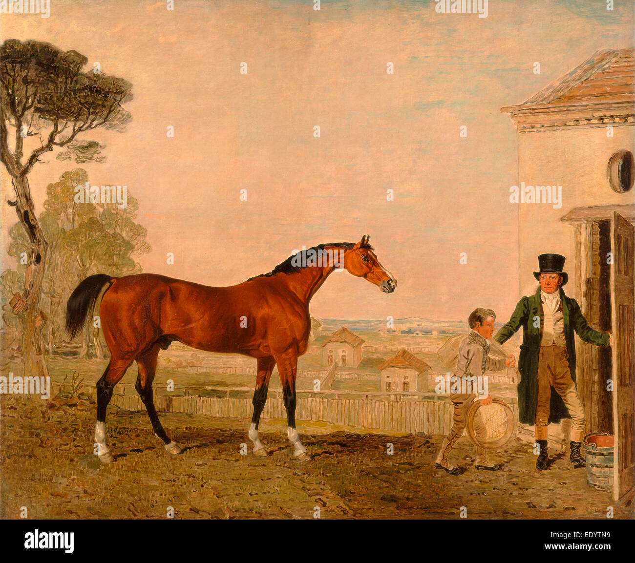 Sultan' at the Marquess of Exeter's Stud, Burghley House, Lambert ...