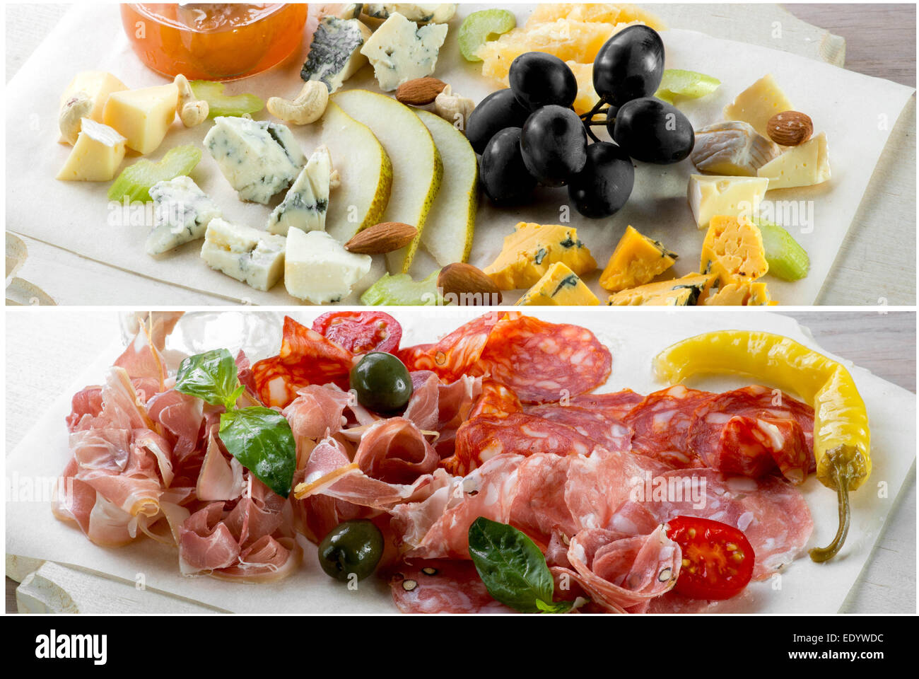 An Assortment Of Meats And Cheeses at Fred Rollins blog