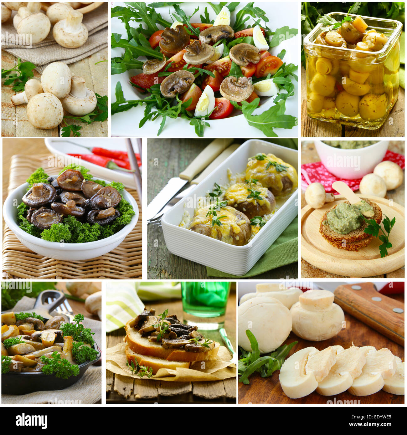 Collage different dishes from hi-res stock photography and images - Alamy