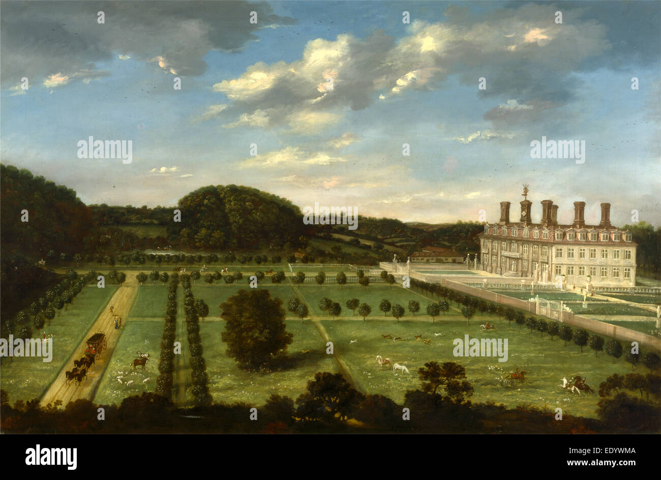 A View of Bayhall, Pembury, Kent Richard Amherst's Manor and Seat at ...