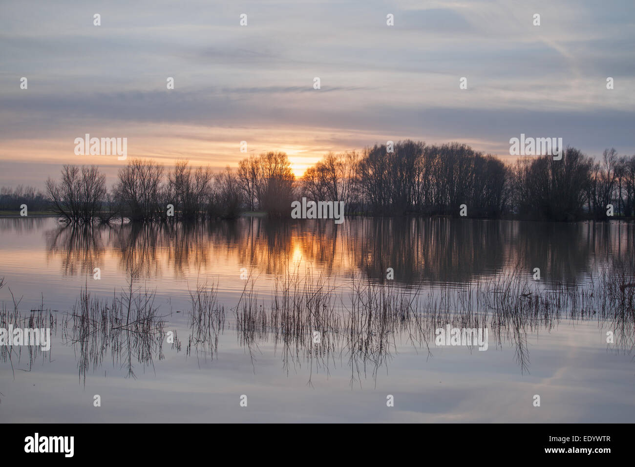 Sunset river hi-res stock photography and images - Alamy