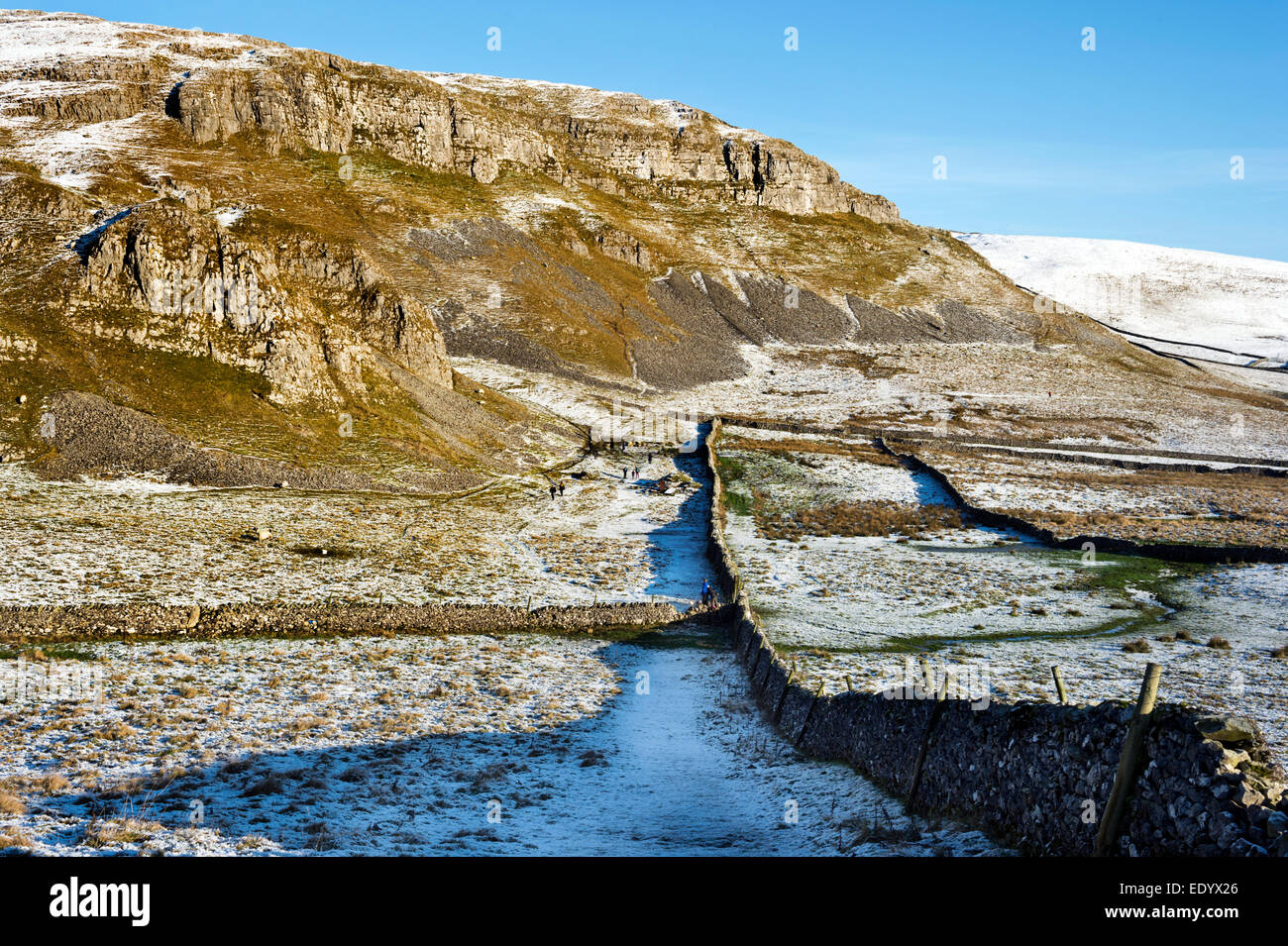 Attermire scar winter hi-res stock photography and images - Alamy
