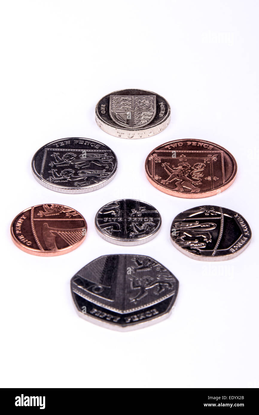 British coin shield hi-res stock photography and images - Alamy