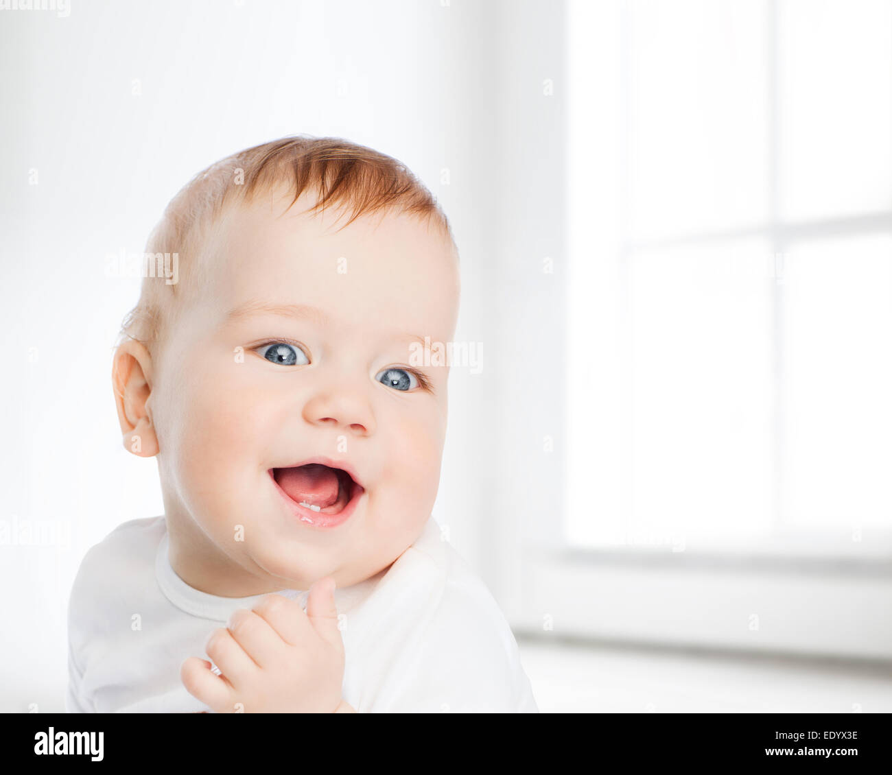 smiling little baby Stock Photo - Alamy
