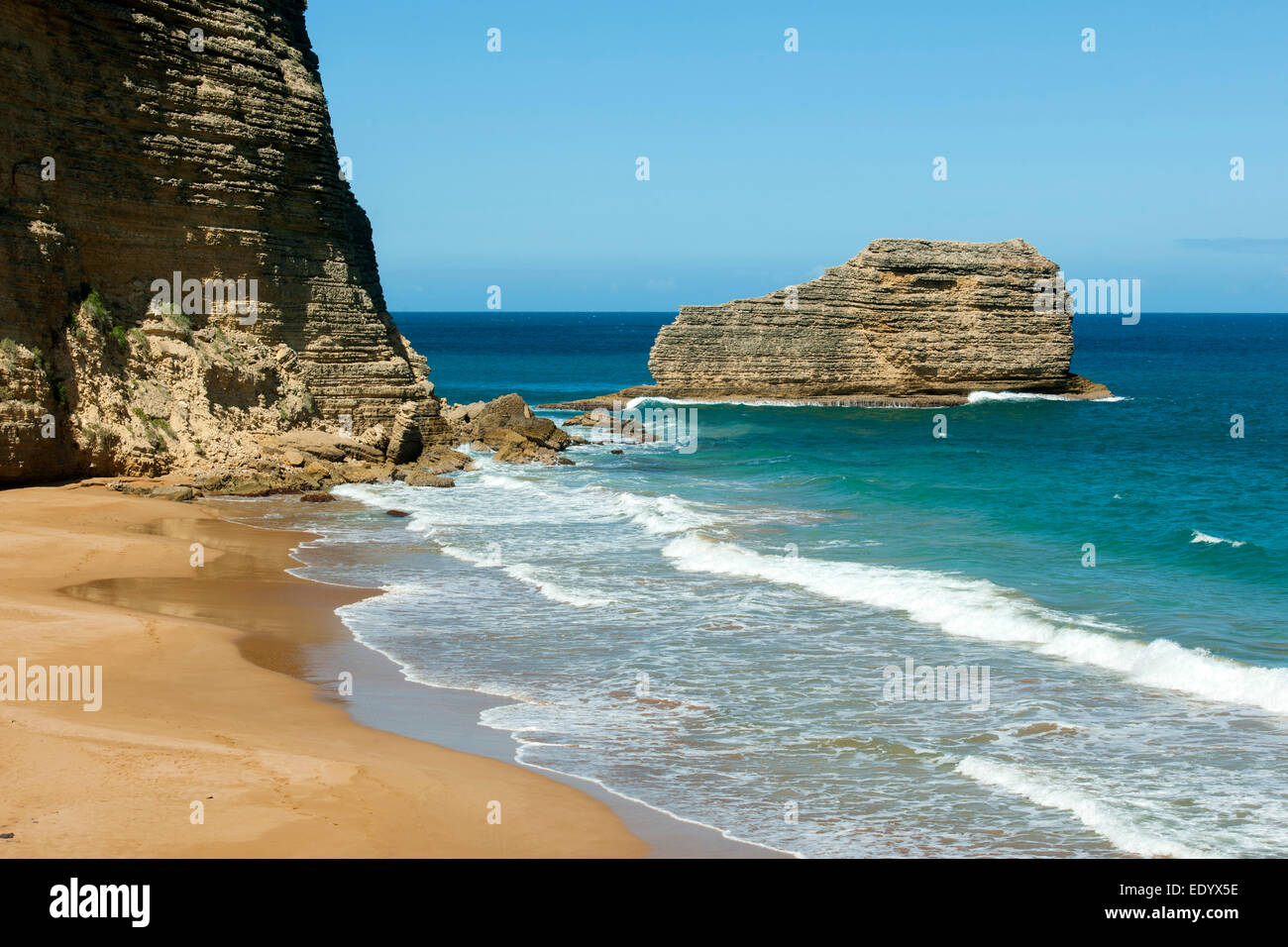 Dominikanische Republik, Nordküste, Monte Christi, Playa El Morro mit ...