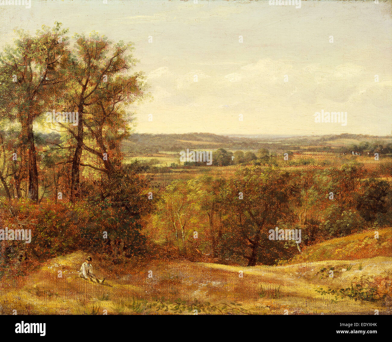 Dedham Vale, John Constable, 1776-1837, British Stock Photo - Alamy