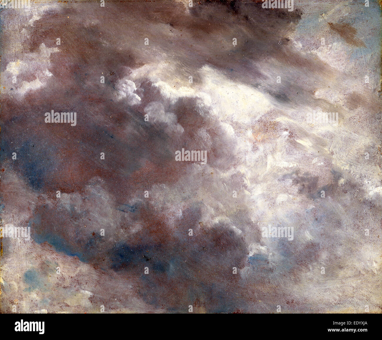Cloud Study Dark Cloud Study, John Constable, 1776-1837, British Stock ...