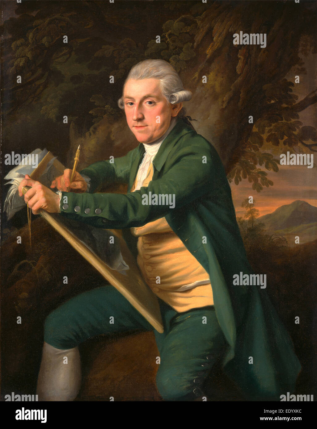 George Robertson, Portrait by John Francis Rigaud, 1742-1810, French ...