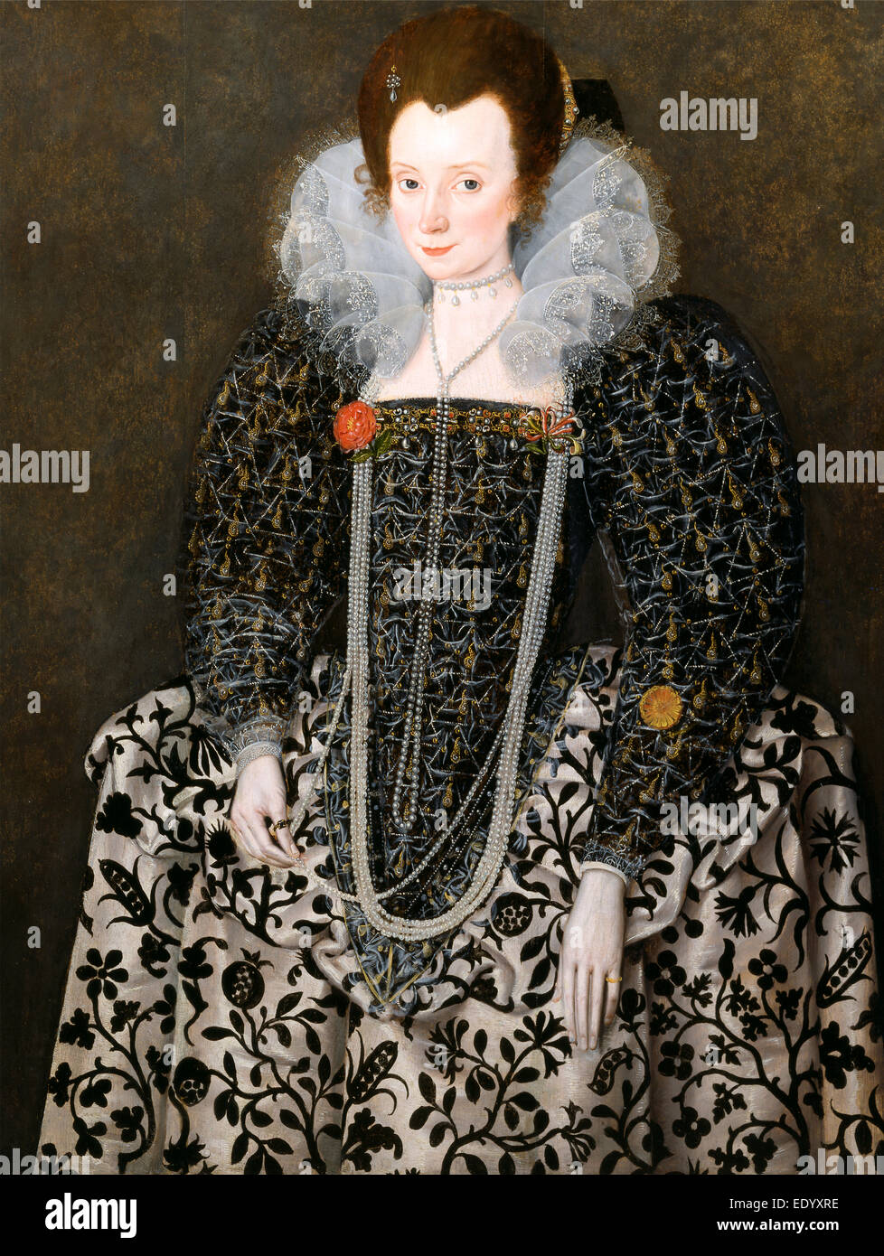 Elizabethan woman hi-res stock photography and images - Alamy