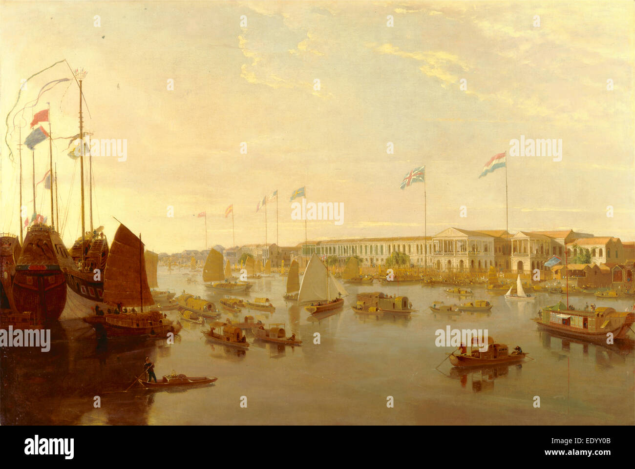 Canton factories hi-res stock photography and images - Alamy