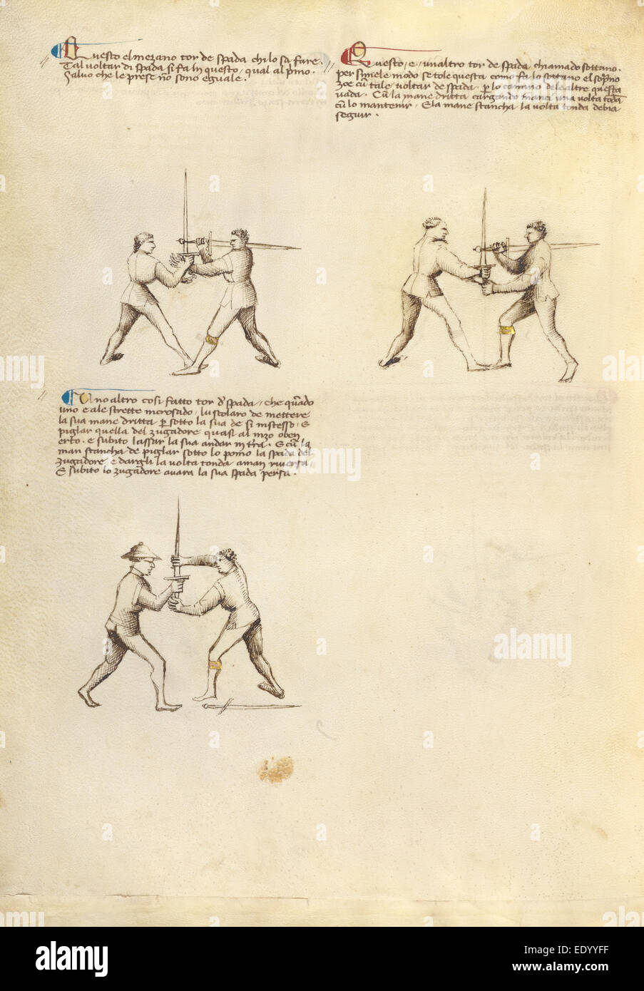 Combat with Sword; Fiore Furlan dei Liberi da Premariacco, Italian ...