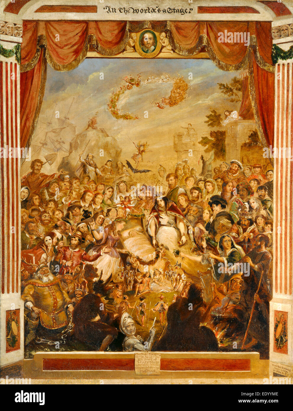 The First Appearance of William Shakespeare on the Stage of the Globe ...