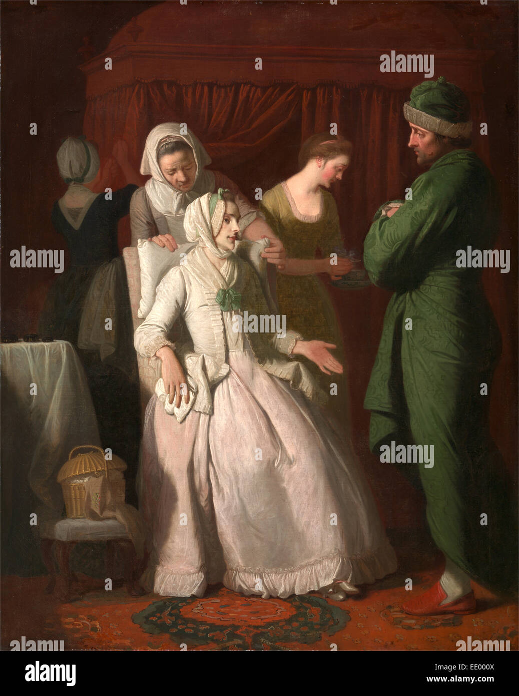 The Virtuous Comforted by Sympathy, Edward Penny, 1714-1791, British ...