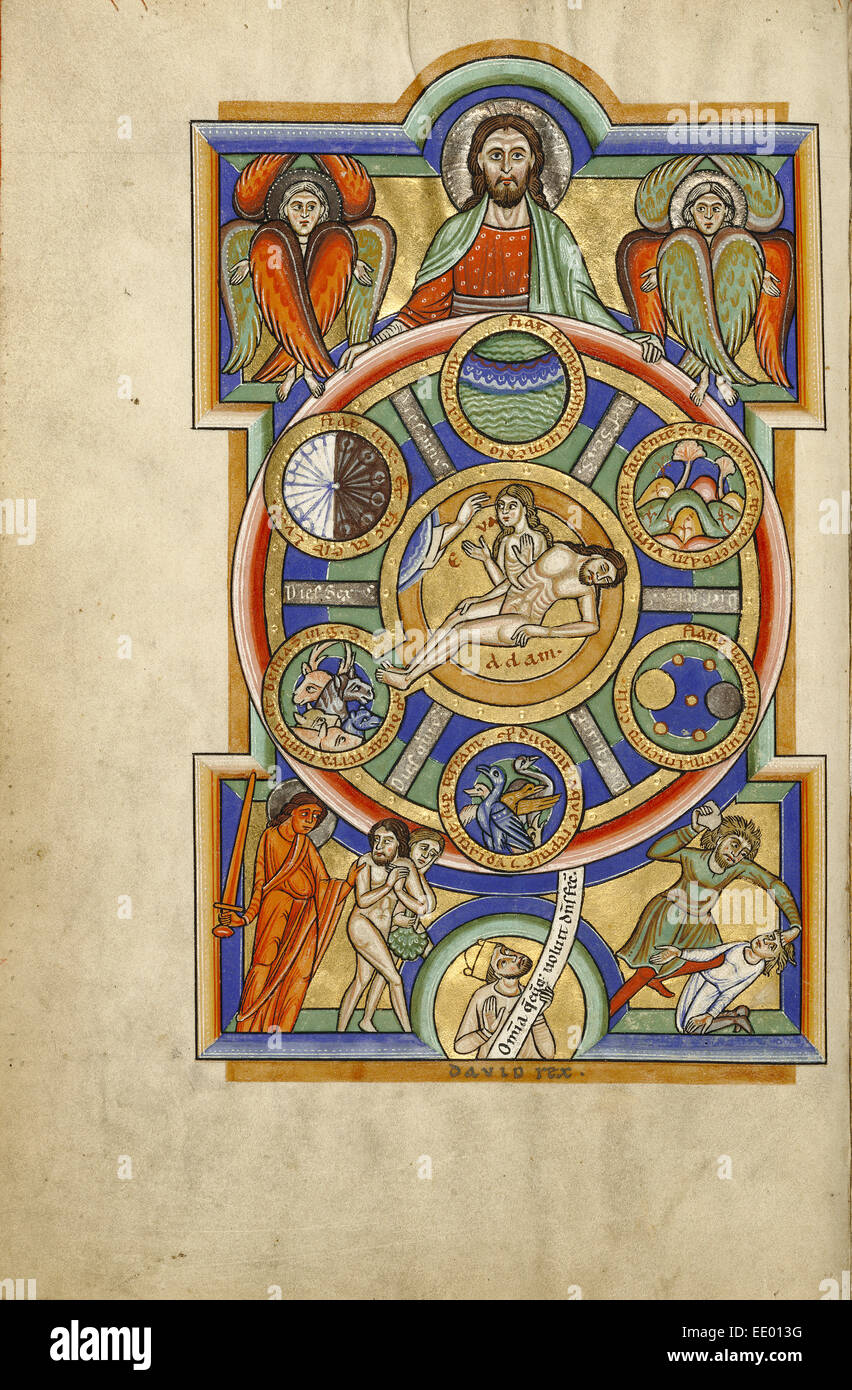 The Creation of the World; Unknown; Hildesheim, Germany, Europe ...