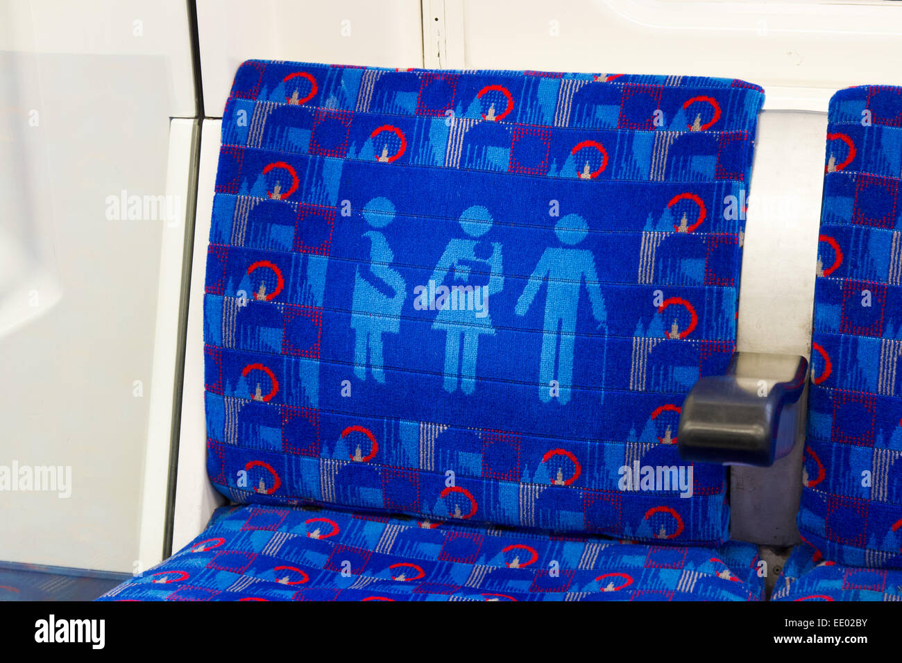 Seat on Northern Line tube train reserved for pregnant women, those ...