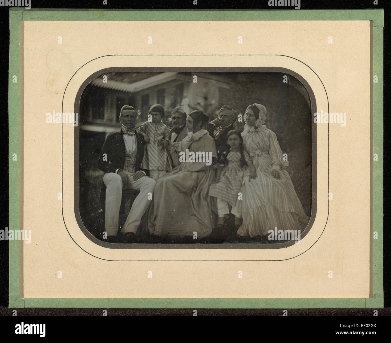 Seven Members of the Eynard Family; Jean-Gabriel Eynard, Swiss, 1775 ...