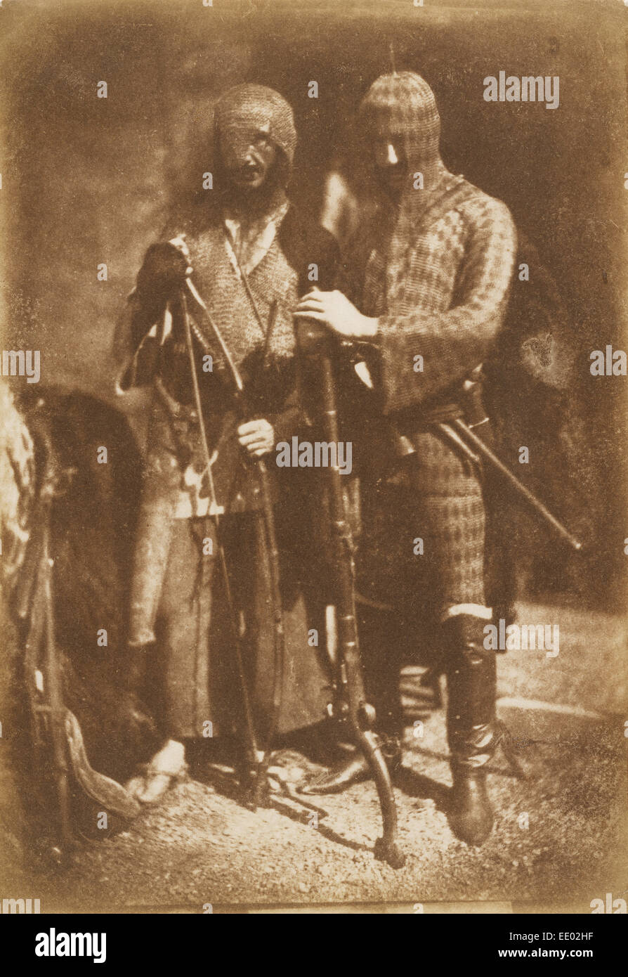 [Lane and Peddie as Afghans]; Hill & Adamson, Scottish, active 1843 ...