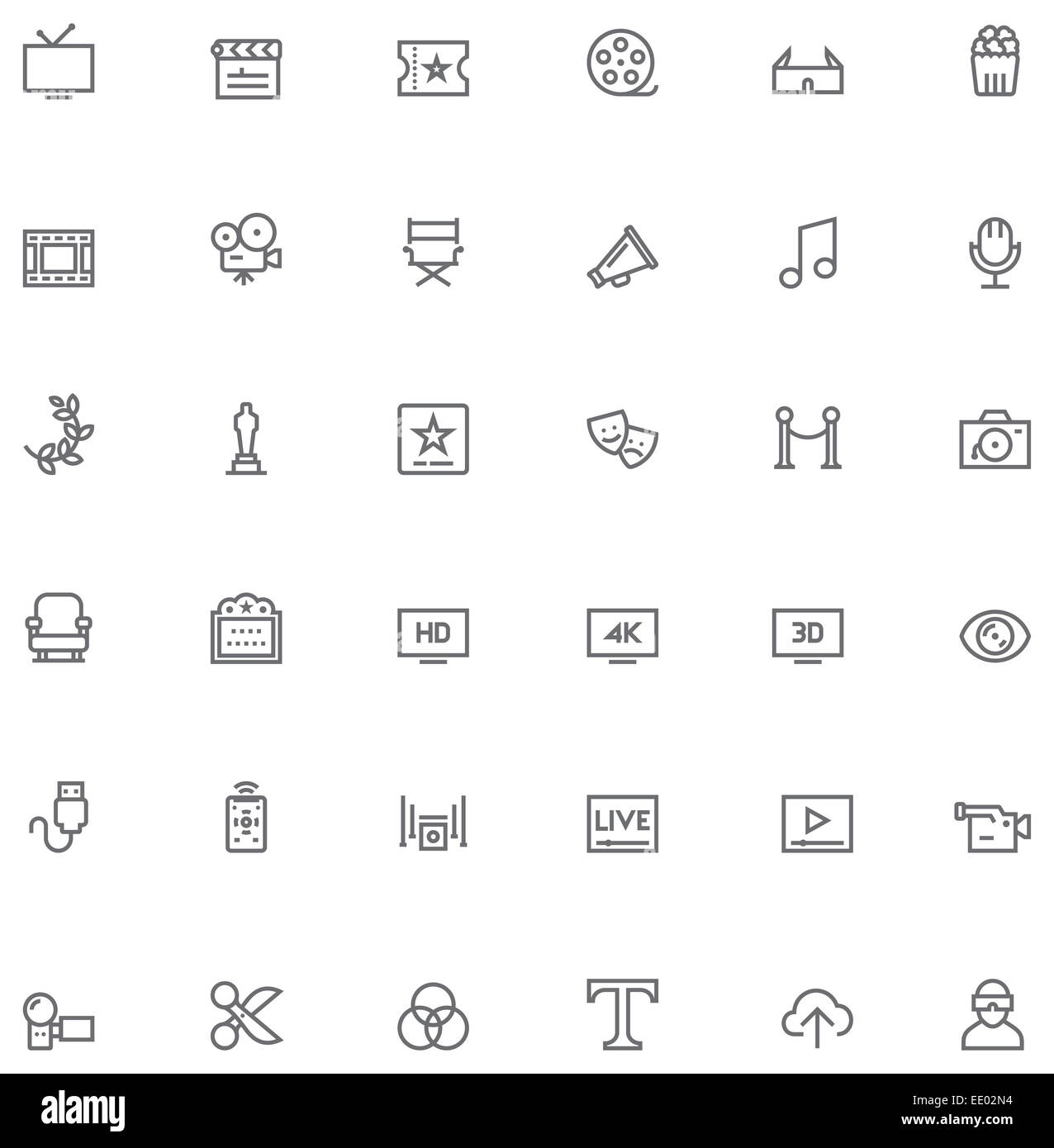 3d video icon hi-res stock photography and images - Alamy