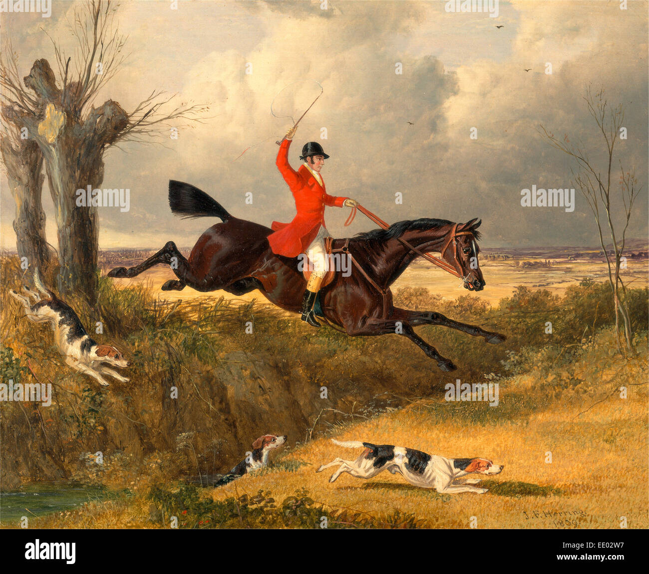 Fox Hunting Horses