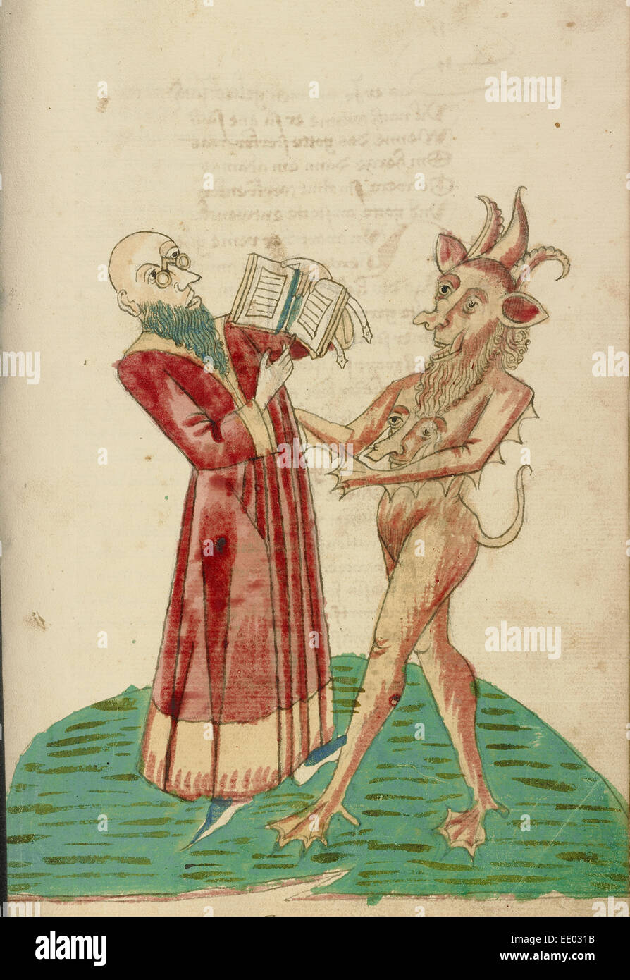 Theodas with the Book of Magic and the Devil; Follower of Hans ...