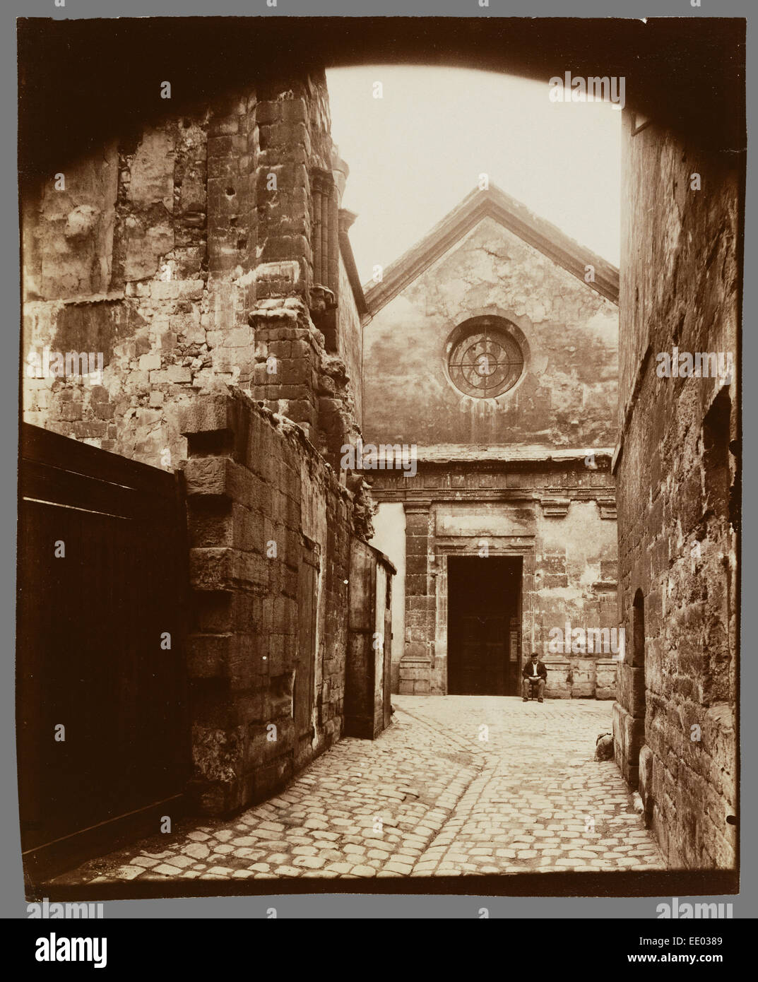 St. Julien le Pauvre-Portail (St. Julien le Pauvre-Facade); Eugène ...