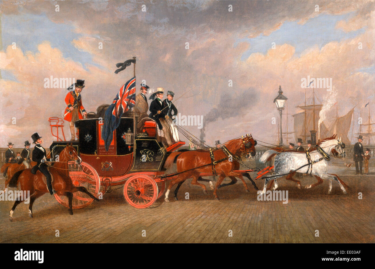 The Last of the Mail Coaches at Newcastle upon Tyne `The Last of the ...