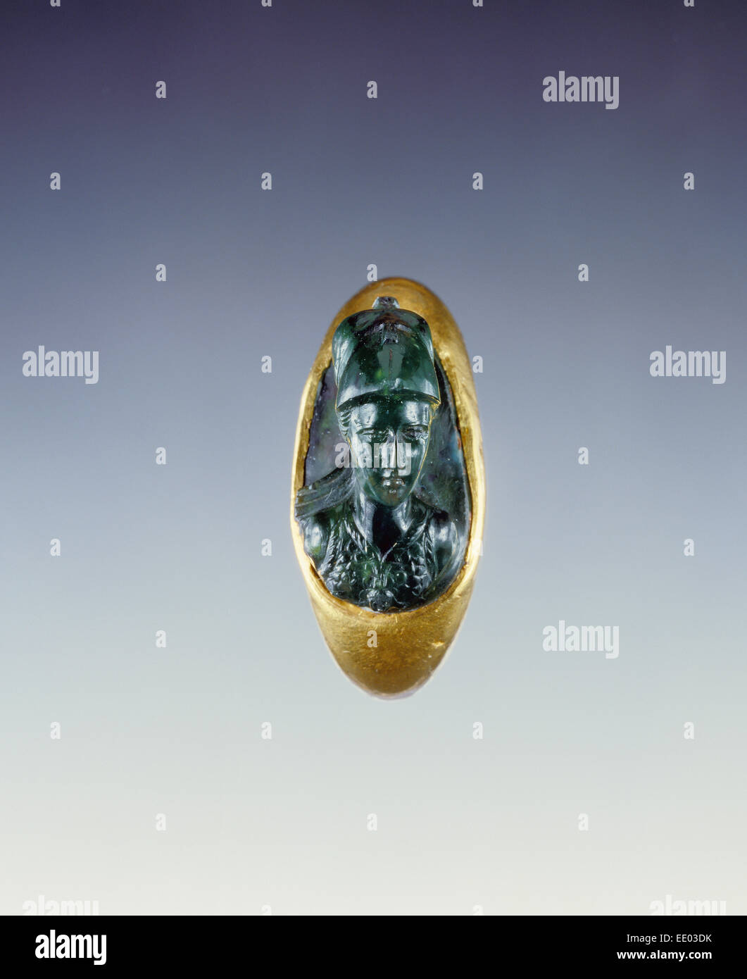 Cameo Gem Set Into a Hollow Ring; Unknown; Roman Empire; 1st century ...