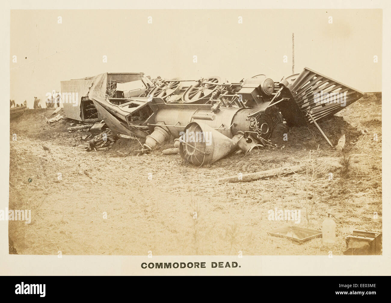Commodore Dead.; A.J. Russell, American, 1830 - 1902; April 1864 ...