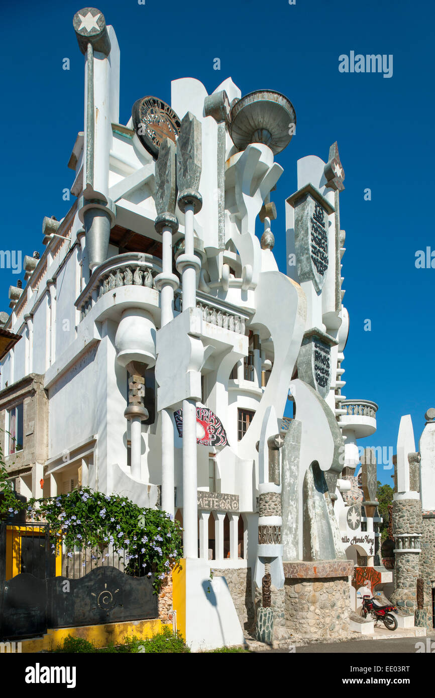 Dominikanische Republik, Nordküste, Sosua, Castillo Mundo King Stock ...