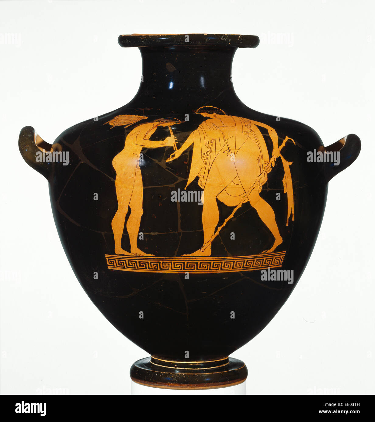 Attic Red-Figure Kalpis; Attributed to the Eucharides Painter, Greek ...