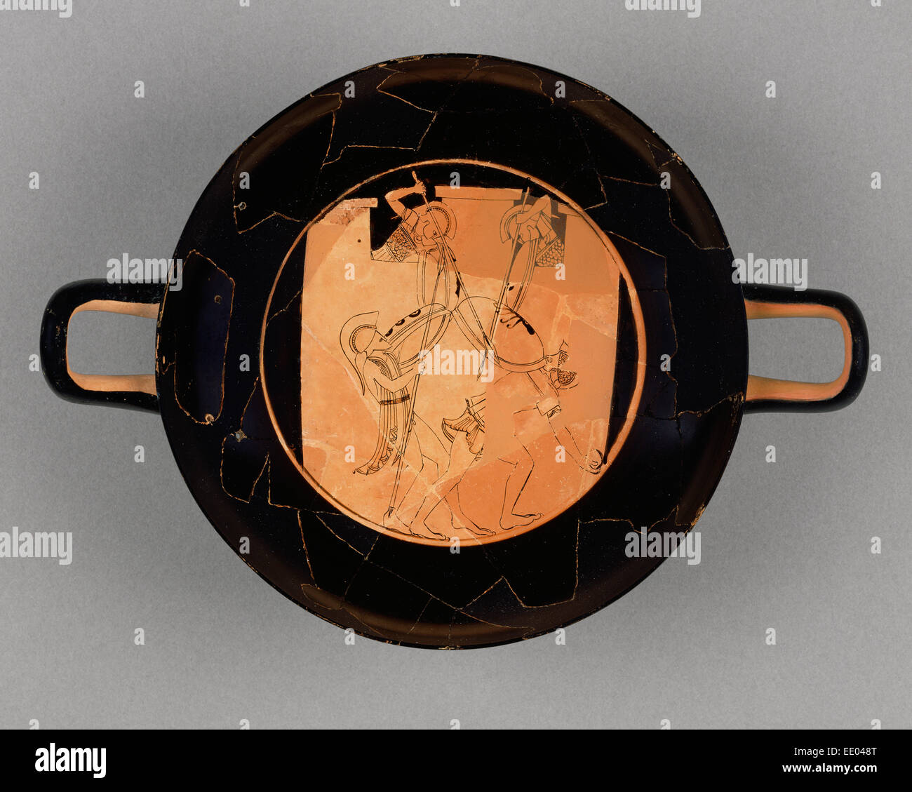 Red-Figure Kylix; Apollodoros, Greek (Attic), active about 500 B.C ...