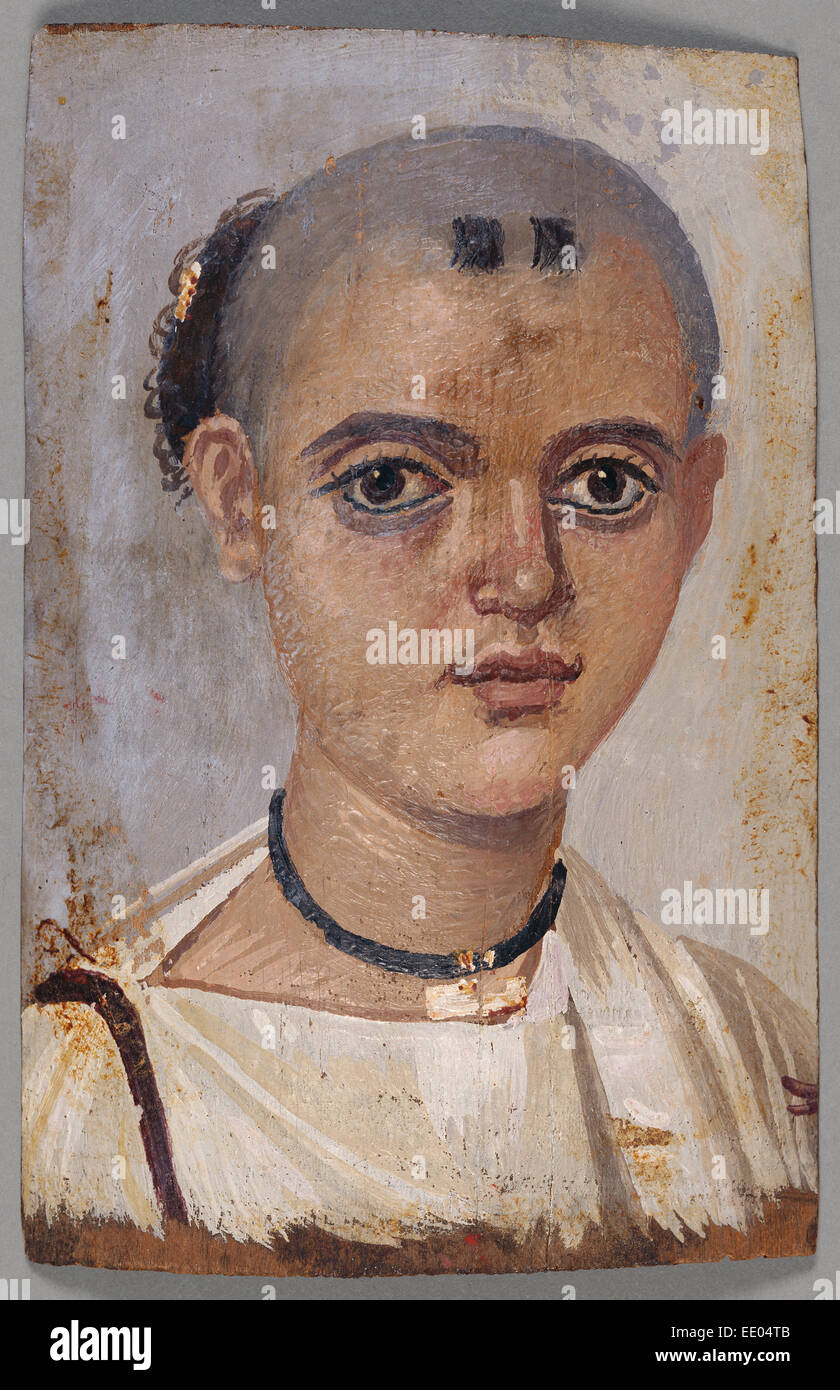 Encaustic mummy portrait hi-res stock photography and images - Alamy