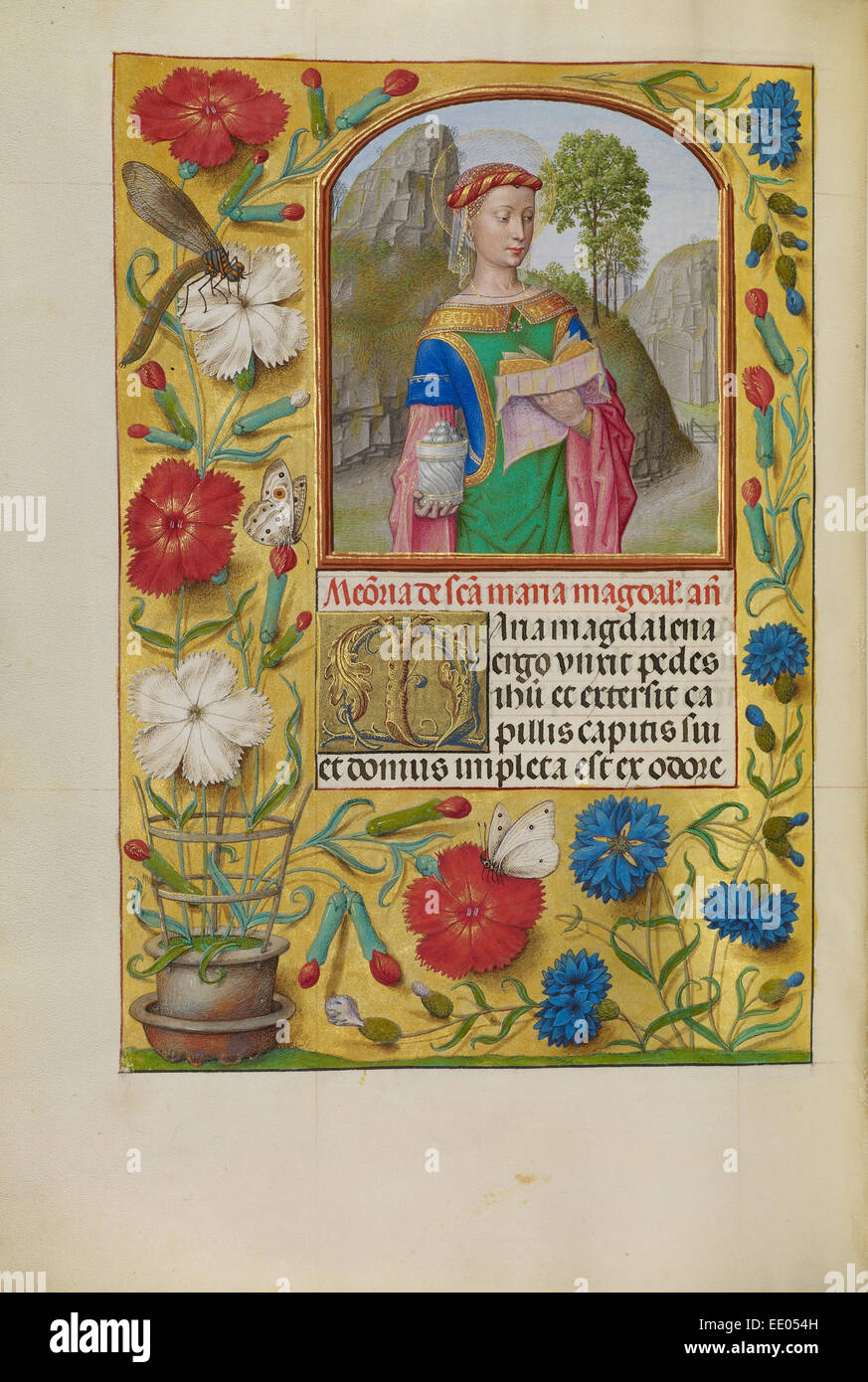 Mary Magdalene with a Book and an Ointment Jar; Workshop of Master of ...