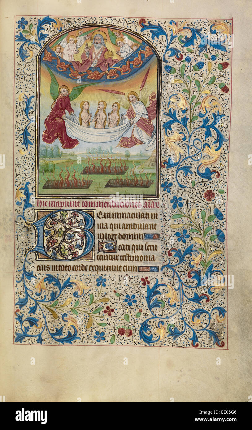 The Last Judgment; Willem Vrelant, Flemish, died 1481, active 1454 ...