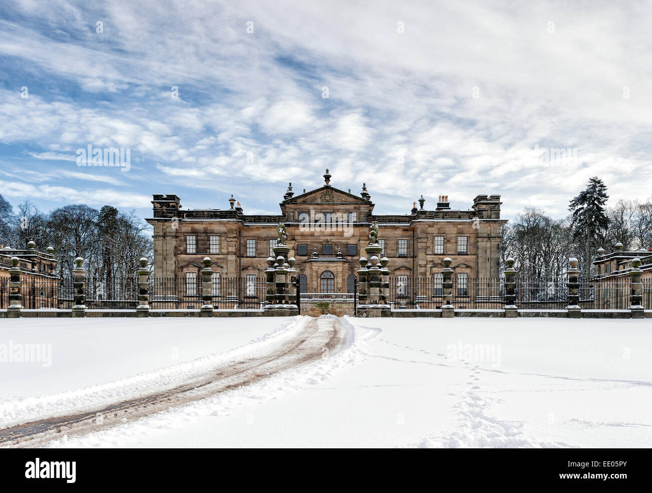 The Hall at Duncombe Park, near Helmsley Stock Photo - Alamy